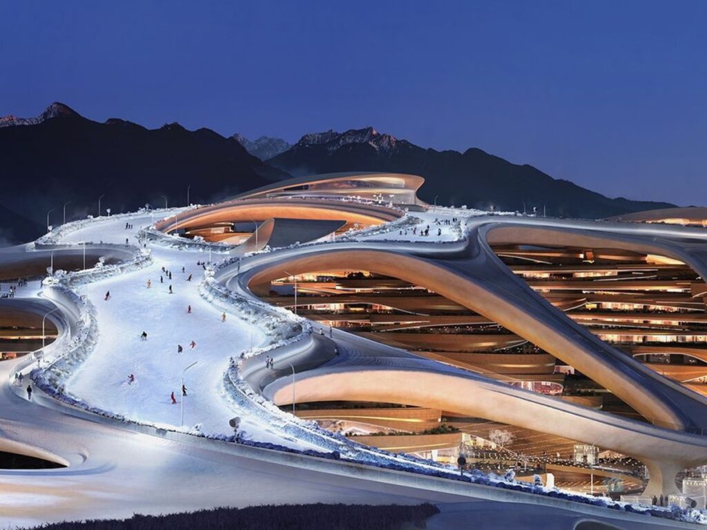 Trojena Ski Village: Snow Amidst Sand | Saudi Scoop